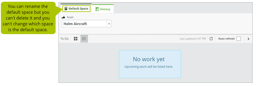 Spaces – Helm Operations