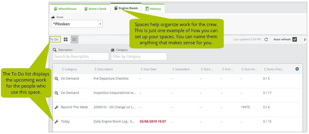 Spaces – Helm Operations
