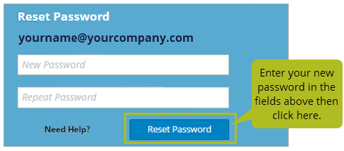 How do I reset my password? – Helm Operations